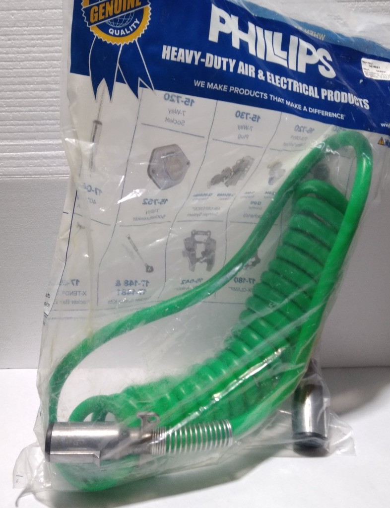 Phillips 15' Permacoil 7-Way ABS Coiled Power Cable Assembly p/n 30 ...
